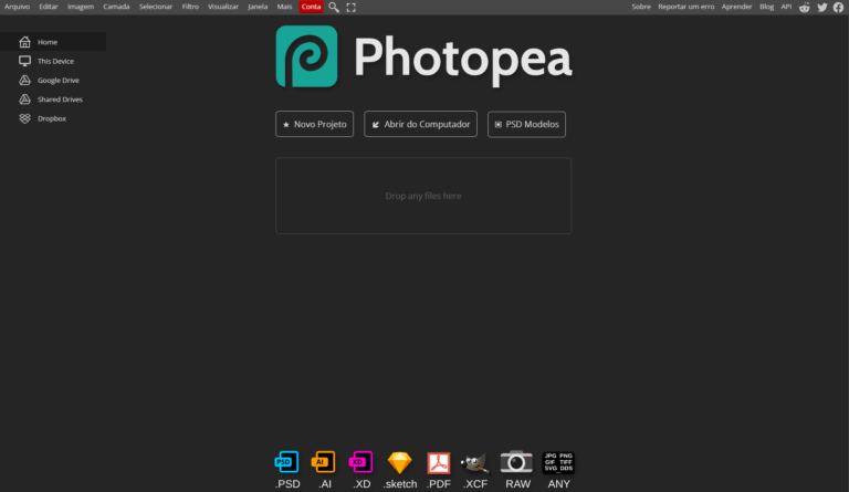 Como editar arquivo PSD online sem precisar usar o Photoshop - Tech Start Como editar arquivo PSD online sem precisar usar o Photoshop - Tech Start